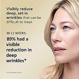 RoC Retinol Correxion Deep Wrinkle Retinol Face Serum with Ascorbic Acid, Daily Anti-Aging Skin Care Treatment for Fine Lines, Dark Spots, Acne Scars, 1 Ounce (Packaging May Vary)