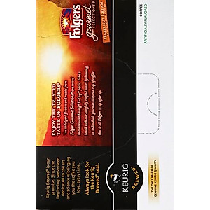Folgers Toasty Hazelnut Flavored Coffee, 12 Keurig K-Cup Pods