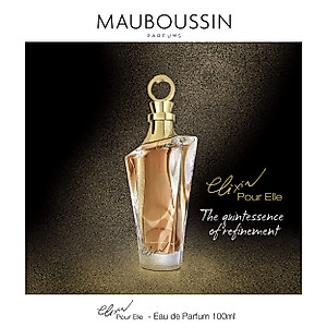 Mauboussin - Elixir Pour Elle 100ml (3.3 Fl Oz) - Eau de Parfum for Women - Floral & Oriental Scents