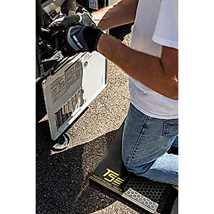 TSE Safety True Flex Protective Kneeling Pad, Premium Quality Neoprene Pad, Heavy Duty Stabilization, Easy to Carry Handle, Comfortable Ergonomic Design Kneeling Mat