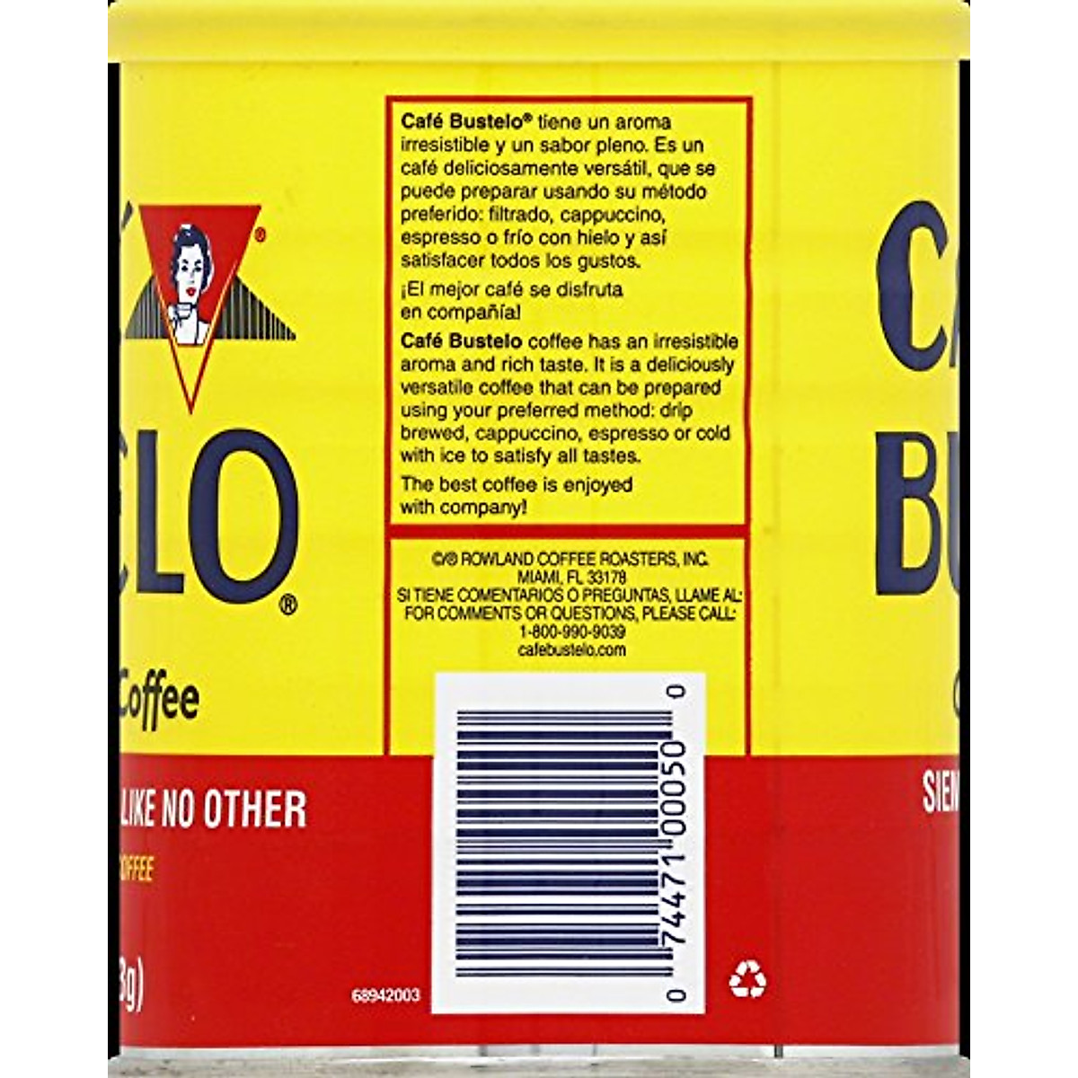 Café Bustelo Coffee, Espresso Ground Coffee, 10 Ounces