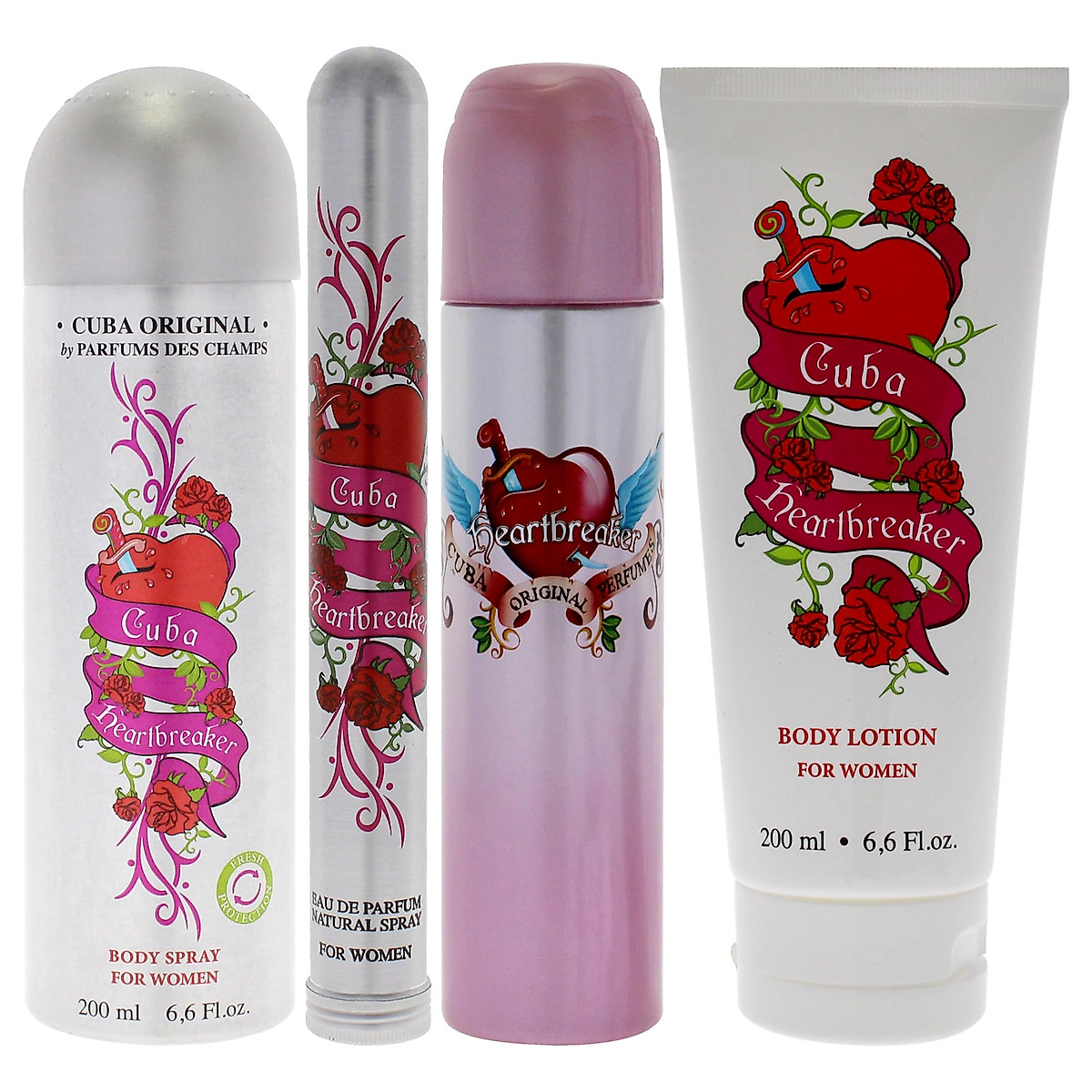 Cuba Heartbreaker Fragrance Set for Women