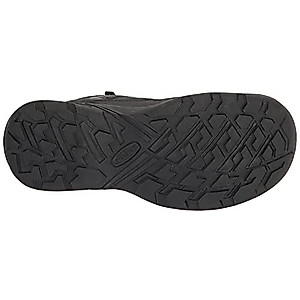 KEEN Men's Circadia Mid Heigh Polar Insulated Waterproof Hiking Boots, Black/Steel Grey, 10