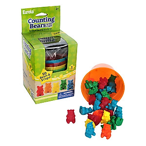 50 Counting Bears with 5 Cups