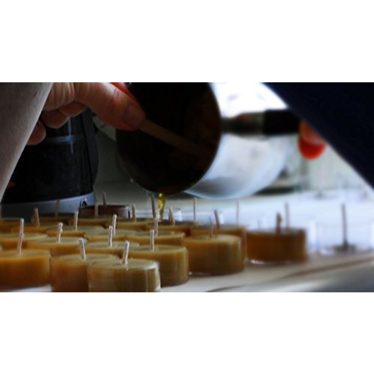 BCandle 100% Pure Beeswax Tea Light Refills (no Cup) (24)