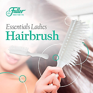 STANLEY HOME PRODUCTS Essentials Ladies Hairbrush - Durable Nylon Block & Bristles - Premium Quality 5 Row Hair Brush Glider - Designed for All Hair Types