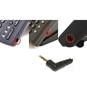 OvisLink Dual Ear 2.5mm Call Center Headset for Cisco SPA Series, Polycom SoundPoint IP 321/331 and Pro SE-220/225 | Premium Voice for Professional Call Center and Office Phones | Comfort All-Day