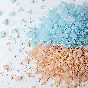 Lavender & Sandalwood Bath Salt Gift Set, Ideal for Sore Muscles, Detox, Relax & Stress Reliever, Small 2pc 3.8 Oz Each, by Bali Soap