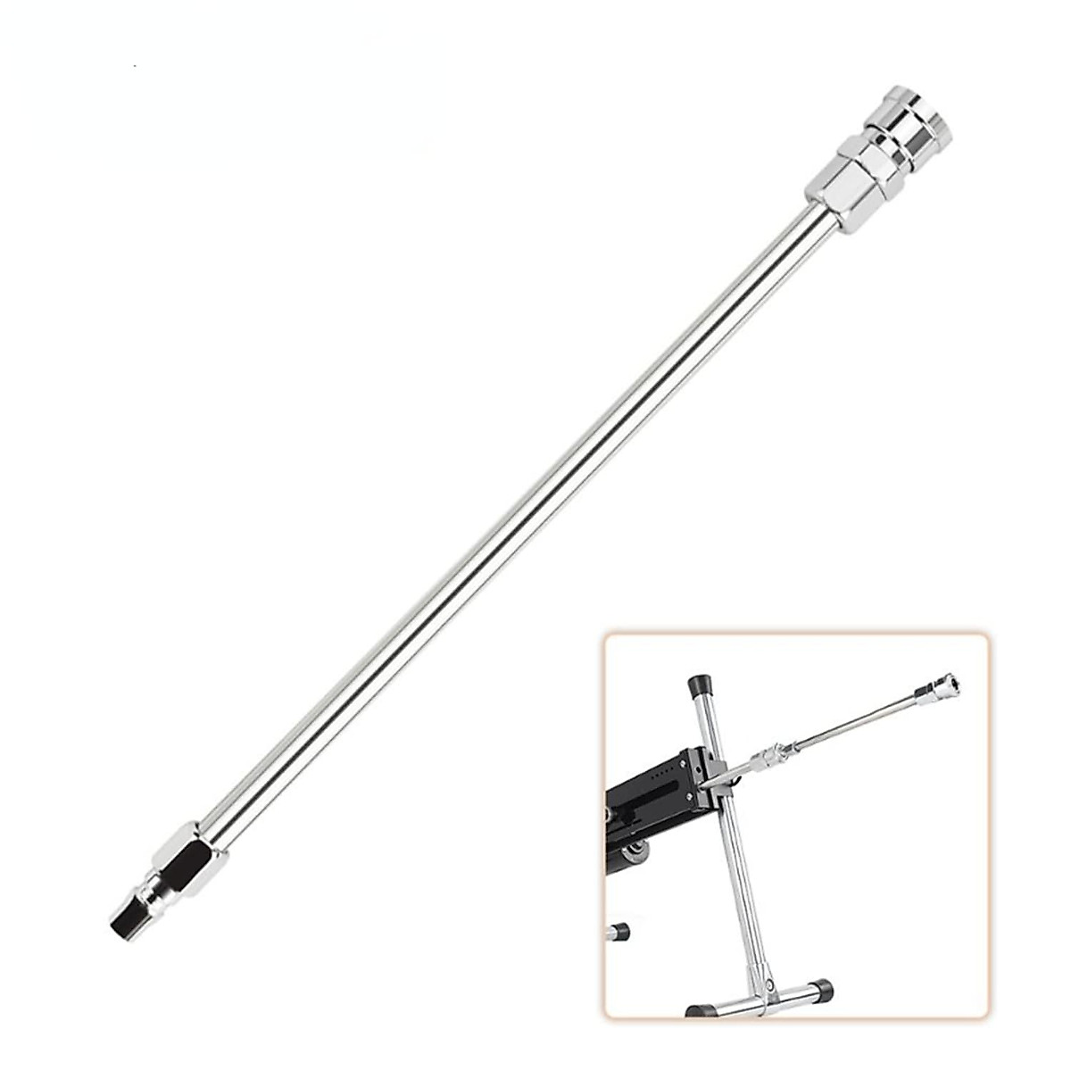 Electric Saw Extension Rod for Premium Reciprocating Machine Attachments Vac-U-Lock Air Quick Connectors Accessories 9.7 Inches