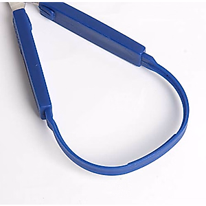 HAPY SHOP Loop Scissors Grip Scissor 3 Pack for Teens and Adults,Adaptive Design, Right and Lefty Support,Easy-Open Squeeze Handles,Dark Blue