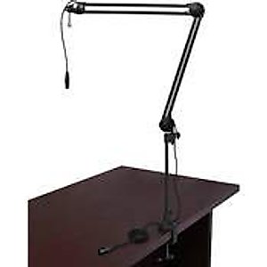Auray BAI-2X Two-Section Broadcast Arm with Internal Springs and Integrated XLR Cable -