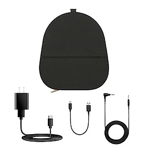 sony WH-1000XM5 Noise Canceling Wireless Over-Ear Headphones (Black) & Case