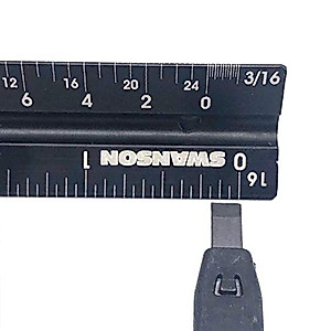 Swanson Tool Co, Inc TS149CP216 Value Pack includes Sliding T-Bevel with Stainless Rule, Hardwood Handle and a 2-Pack AlwaysSharp Carpenter Pencils with Extra Black Graphite Replacement Tips