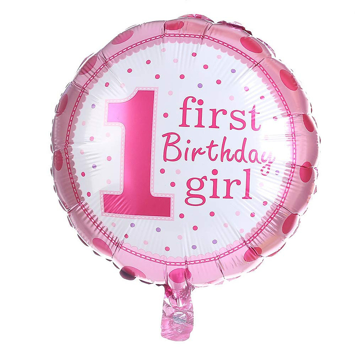 Nvetls 1st Birthday Decorations for Girls and Boys Birthday Decorations Party Balloons Set Baby Girl and Baby Boy (Pink)