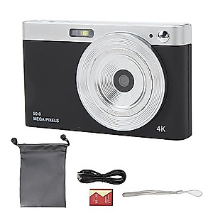 Digital Camera, IPS Digital Camera 2.88in Screen Antishaking 16X Zoom for Outdoor (Black)