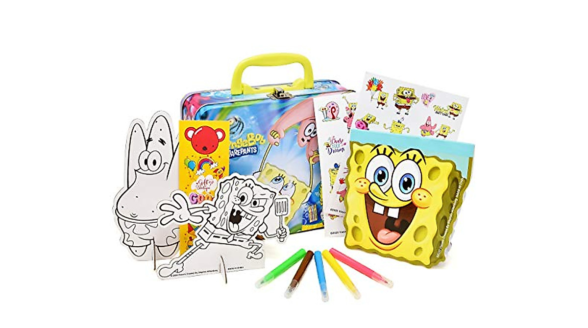 SpongeBob Coloring Activity Kit for Kids - Fun & Creative