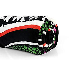 JUST FUNKY Riverdale Southside Serpents Fleece Throw Blanket | Official Riverdale Series Collectible Blanket | Measures 60 x 45 Inches