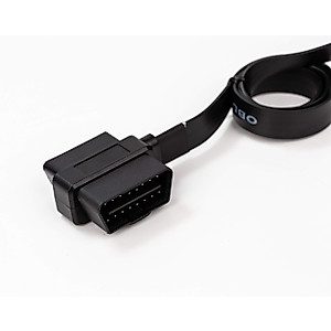YPP OBD II OBD2 Pass-Through J1962M/F to J1962F Ribbon Splitter Cable 1 Male to 2 Female 2ft