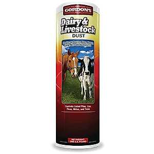 GORDON'S Dairy & Livestock Insecticide Dust, 1 Pound, 5353552