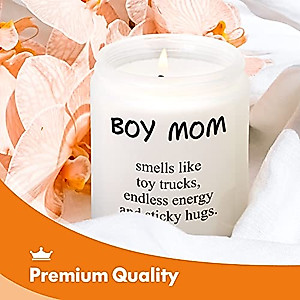 Gifts for Mom, Birthday Gifts for Mom from Daughters or Son, Funny Christmas Gifts for Mom Who Have Everything, Mother's Day Gifts, Christmas Present, Lavender Scented Candles(9oz,White)