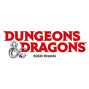 Dungeons & Dragons Ampersand Keychain Classy Round Chrome Plated Metal