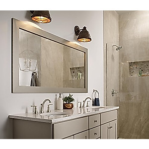 Delta Faucet Woodhurst 14 Series Single-Handle Shower Trim Kit, Shower Faucet with Single-Spray Touch-Clean Shower Head, Stainless T14232-SS (Valve Not Included)