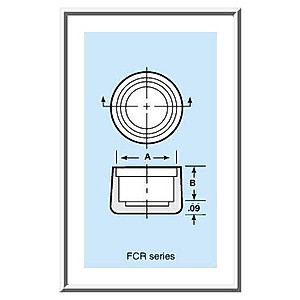 SBDs FCR-20 Caplugs (Pack of 10) LDPE Finishing Caps for Round Tubing 1.25” OD, 62” Depth - Heavy Wall Construction for Furniture, Lawn, Appliances, Fitness Equipment n Thread Protection Made in USA