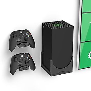 TotalMount Bundle for Xbox Series X – Includes Wall Mount and Four Controller Holders