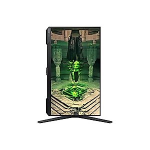 SAMSUNG 25" Odyssey G4 Series FHD Gaming Monitor, IPS, 240Hz, 1ms, G-Sync Compatible, AMD FreeSync Premium, HDR10, Ultrawide Game View, DisplayPort, HDMI, Fully Adjustable Stand, LS25BG402ENXGO