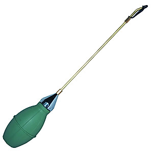 Puff-D 512 Puffy-D Bulb Insecticidal Duster, Heavy-Duty Dust Applicator for Pest Control, Green