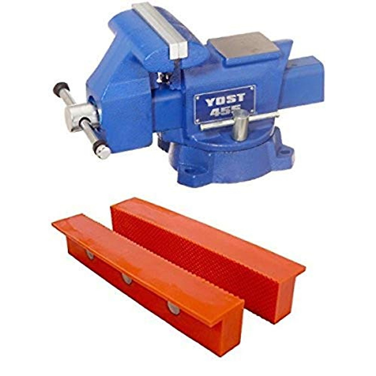 Yost 455 with Magnetic Jaw Covers