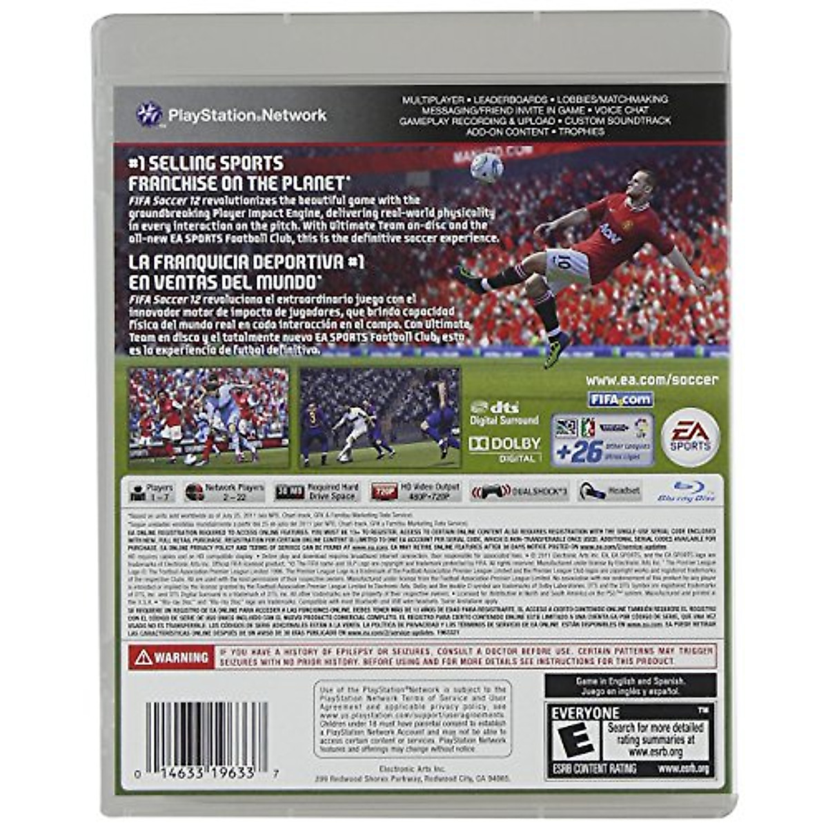 FIFA Soccer 12 - Playstation 3