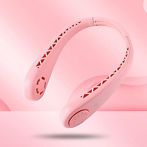 AMBAYZ Leafless Hanging Neck A8 Mute Small Fan Lazy USB Outdoor Sports Fan/a