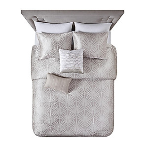 Beautyrest Polyester 5-Piece King Comforter Set in Champagne BR9144409622-04