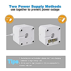 [Upgraded Pump] sPlant Big Power Automatic Drip Irrigation Kit for 15 Potted Plants, Indoor Plants Self Watering System with 30 Day Interval Programmable Timer, Watering on Working Days