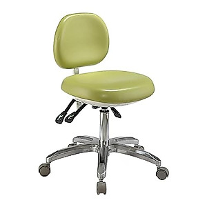 SFKLYU Dental Doctor's Chair Dentist Stools PU Leather Adjustable Backrest, Height Dentist Chair for Clinic, Dental, Shop, Lab Chair,B1