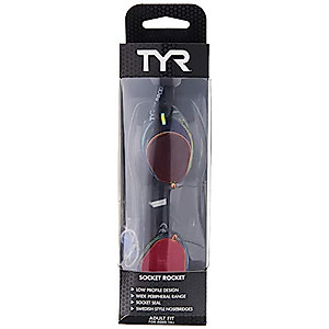 TYR Socket Rockets 2.0 Racing Metallized Goggle (Metallic Fire)
