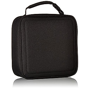 LEGO Lunch Bag, Durable and Insulated, with Mesh Pouch and Zip Compartment, Perfect for On-the-Go Meals, Black