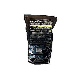 Rabbit Hole Hay Ultra Premium, All Natural Timothy Cubes for Your Small Pet Rabbit, Chinchilla, or Guinea Pig (5lb)