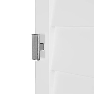 RiverRidge Brookfield Bathroom Shutter Door Over-The-Toilet Spacesaver Freestanding Storage Cabinet, White