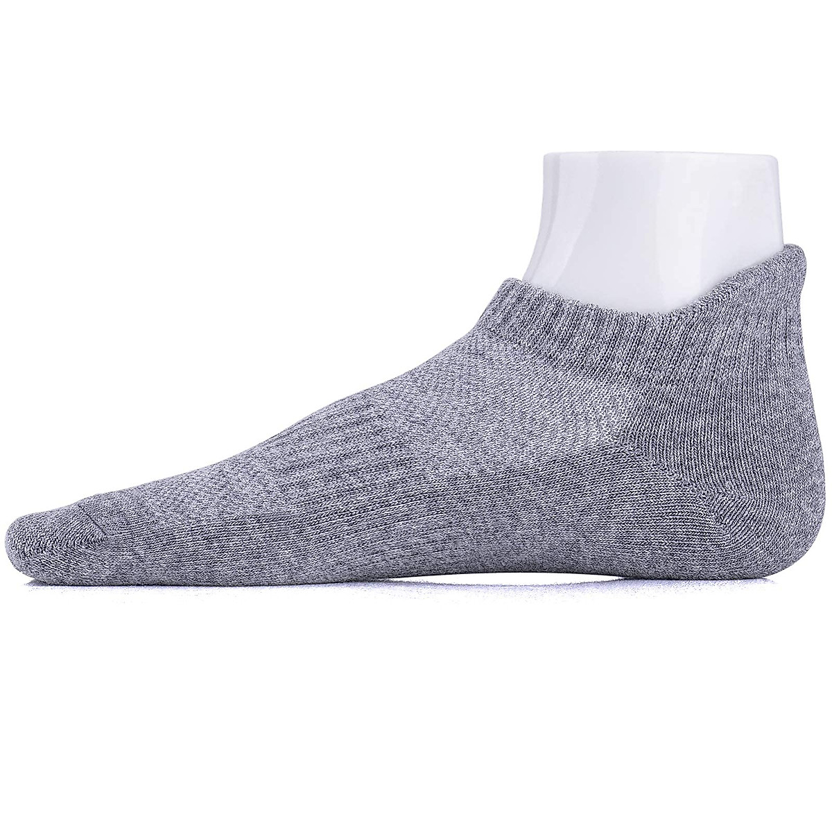 IDEGG 8 Pairs Ankle Performance Athletic Running Socks Low Cut Sports Tab Socks for Women and Men