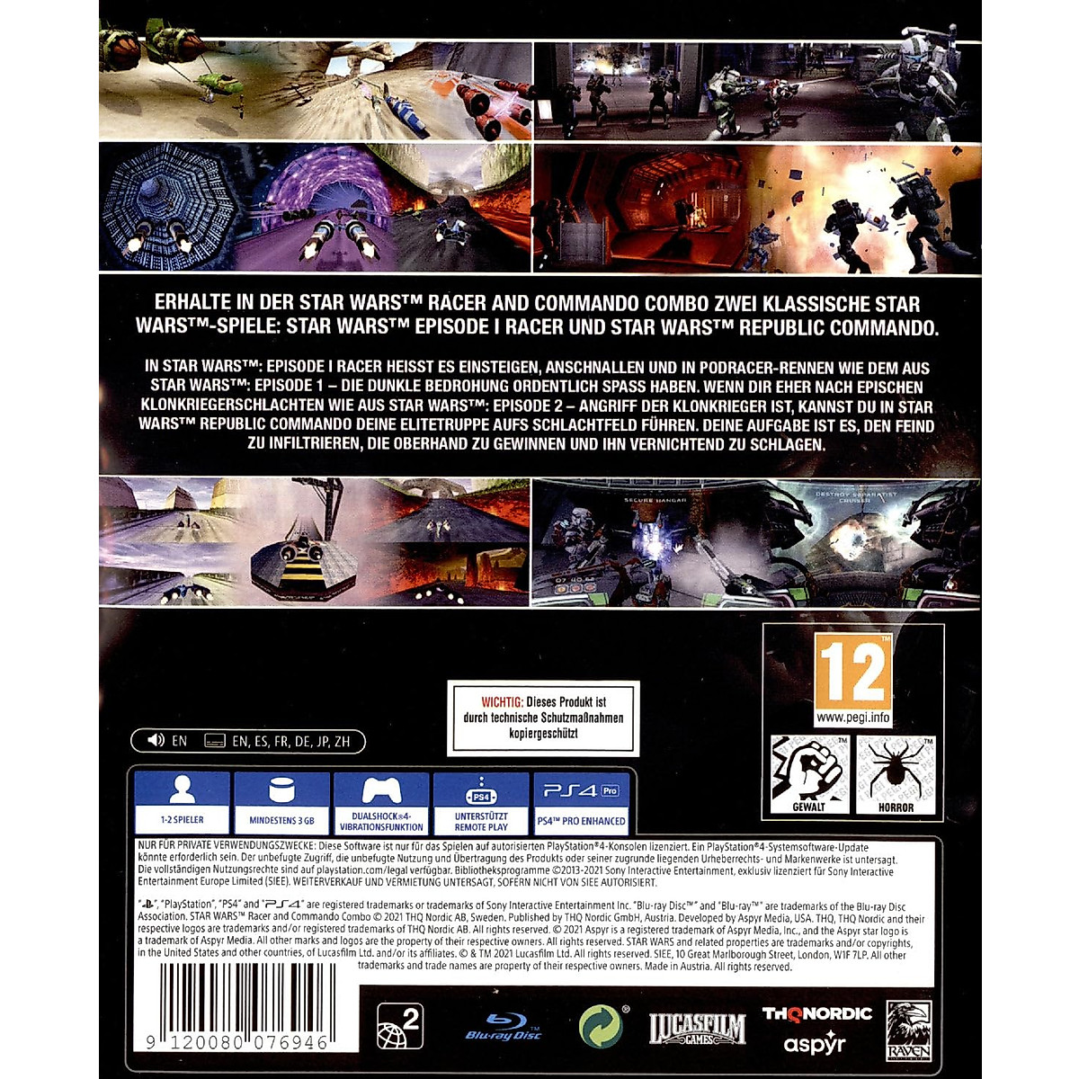 Star Wars™ Racer and Commando Combo - PlayStation 4