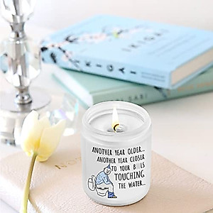 30th 40th 50th 60th Birthday Day Gifts for Men Funny Birthday Present Gifts Brother Son Husband Boyfriend Naughty Gifts for Him, Black Cedarwood & Juniper Scented Candles