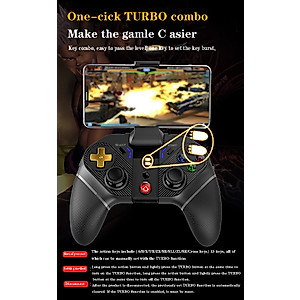 iPEGA-PG-9218 Wireless 5.0 +2.4G Game Controller for iphone 14/13/12 /11/8/7 for Samsung S23/S22/21/20 /S10/S10 + Note 20 /10 for OPPO, VIVO LG Android Smart Phone/Tablet ps4/N-Switch PC Smart TV