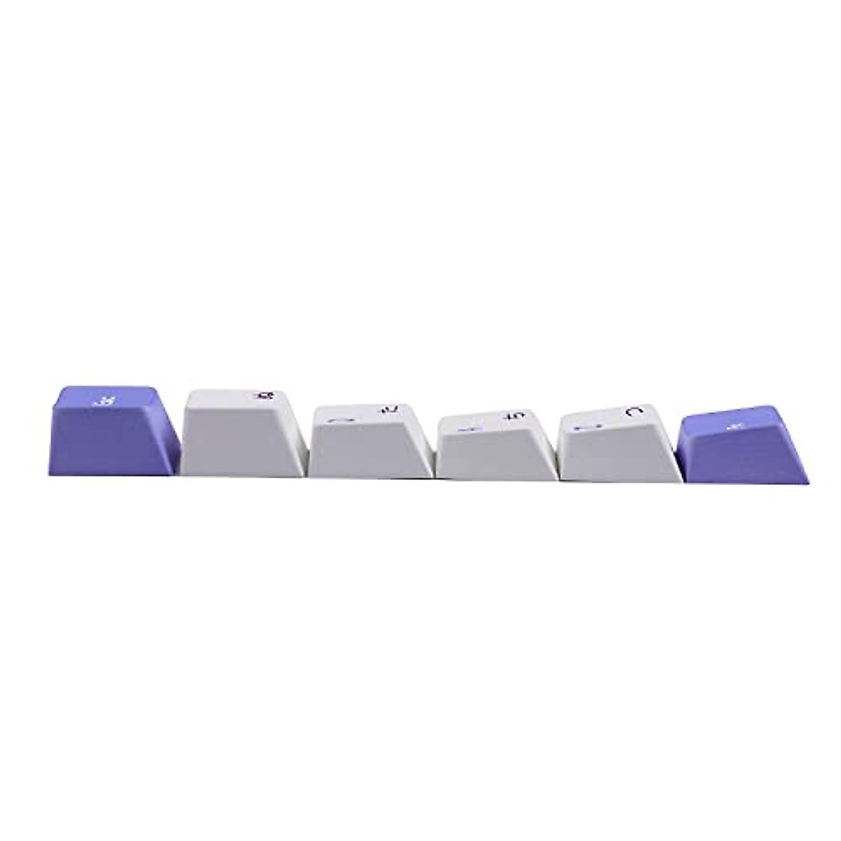 EPOMAKER Bunny 134 Keys Cherry Profile PBT Dye Sublimation Keycaps Set for Mechanical Gaming Keyboard, Compatible with Cherry Gateron Kailh Otemu MX Structure