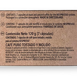 Daily Gemz - Nespresso Cold Brew Pods, Intense - 1 Pack of 7 XL Nespresso Iced Coffee Pods, Exclusively for Vertuo Creatista, Next & Pop Machines - Bundled with Daily Gemz Coffee Spoon