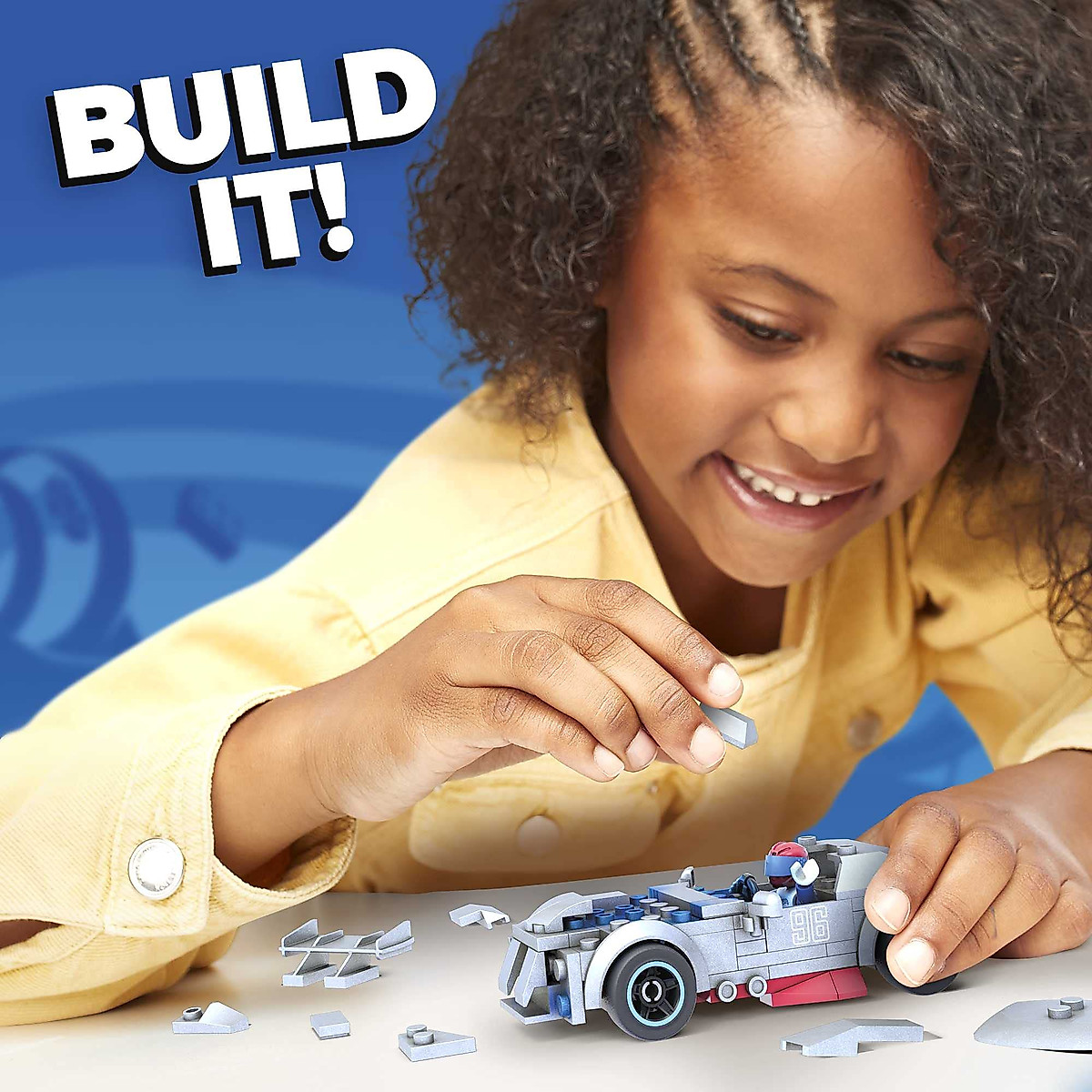 Hot Wheels Mega Construx GT Hunter Construction Set, Building Toys for Kids 5 Years and Up