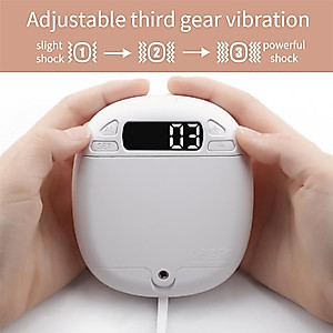Extra Loud Vibrating Alarm Clock, Extra Loud Vibrating Alarm Clock with Bed Shaker, Cute Battery Operated Loud Alarm Clock for Heavy Sleepers, Hard of Hearing Deaf, Teens