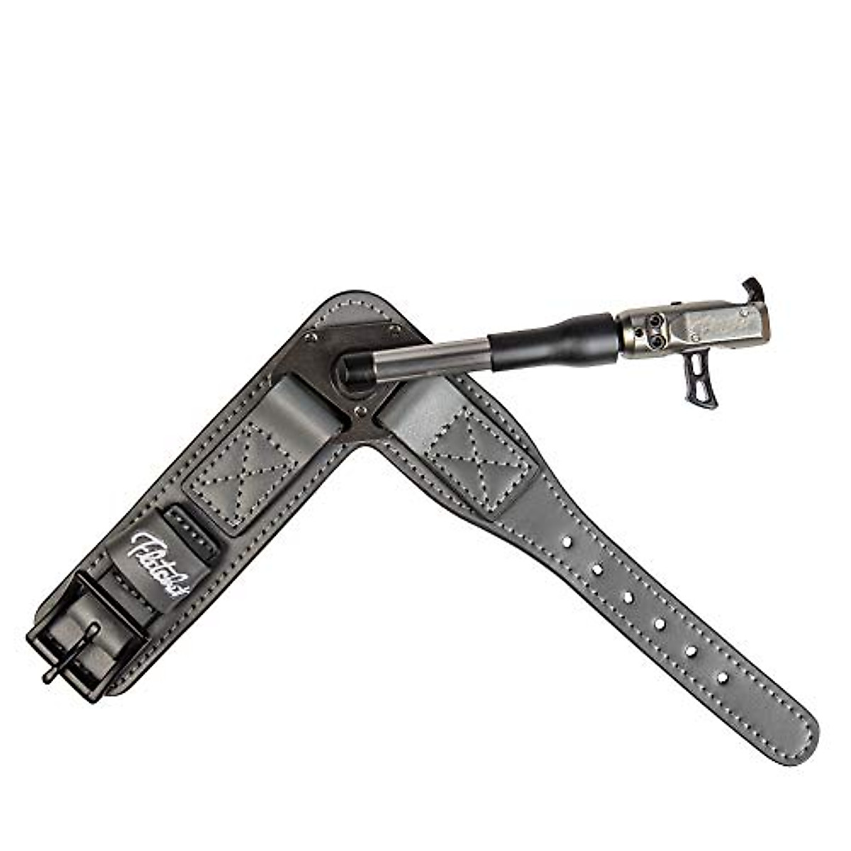 Trophy Ridge DrawPoint Archery Bow Release - Infinitely Adjustable Index Finger Release with 360-Degree Rotation, Customizable Length, Smooth Leather Wrist Strap