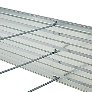 DIIYIV Galvanized Raised Garden Bed,Planter Raised Beds,Outdoor Garden Boxes,Large Metal Planter Box for Vegetables Flowers Herb,1 Pack 2pcs 8x4x1FT